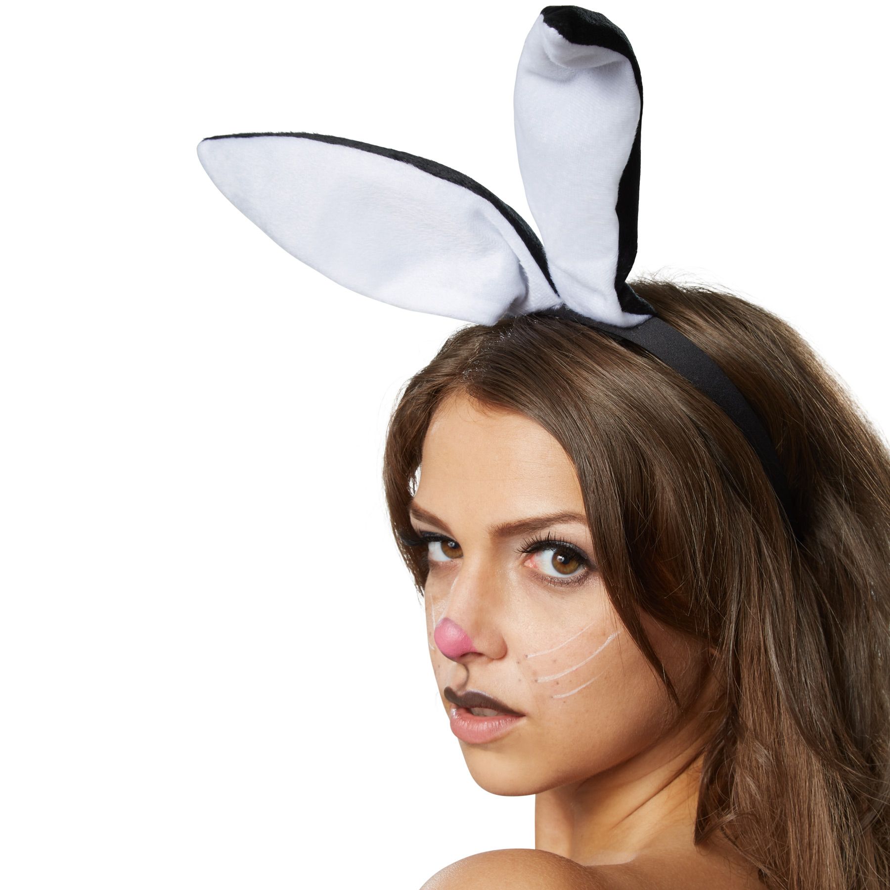 Damen Hasen Kostüm Fasching Karneval Halloween Kleid sexy Hase Bunny ...