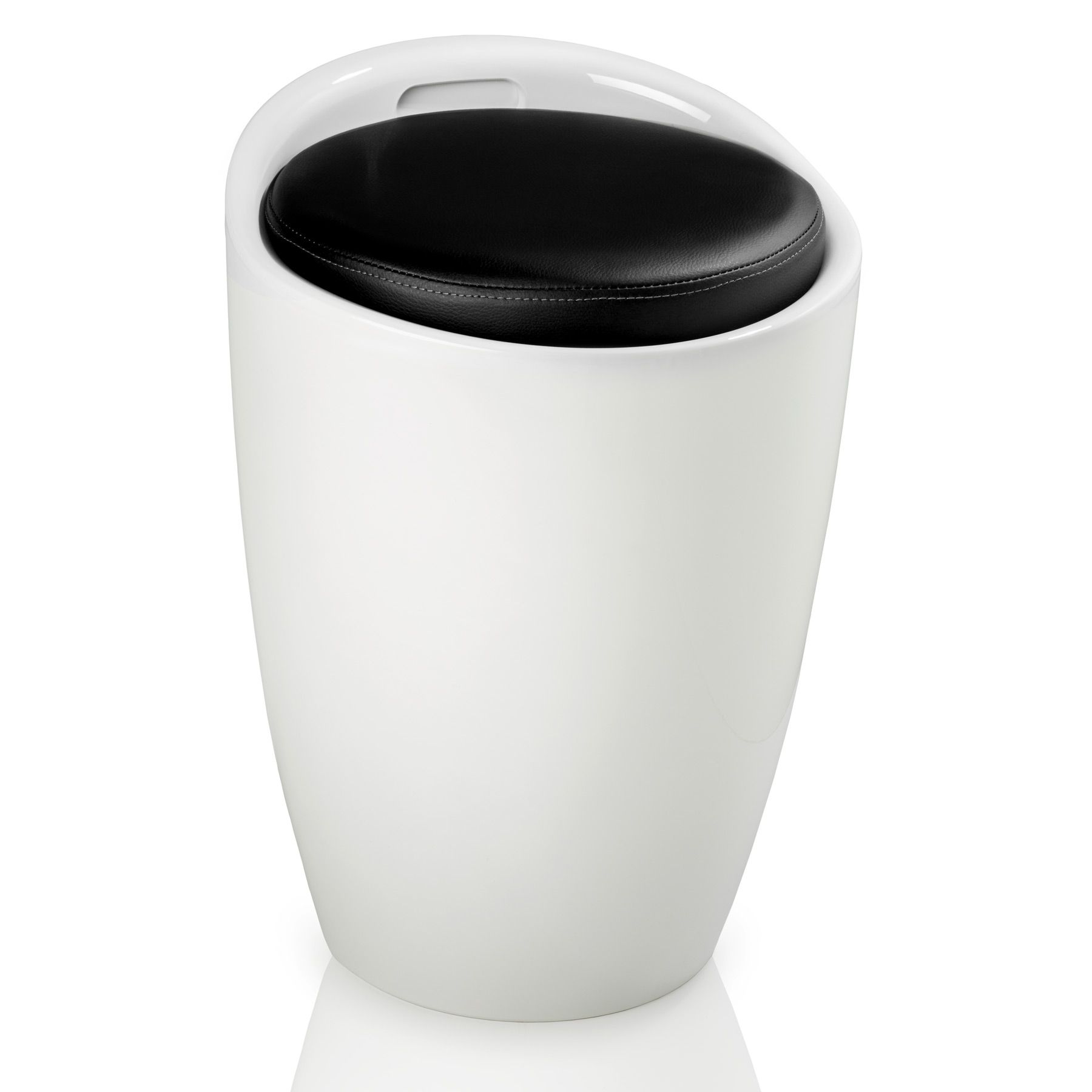 Sitzhocker Badhocker Hocker Bad Arbeitshocker rund Kunststoff mit ...