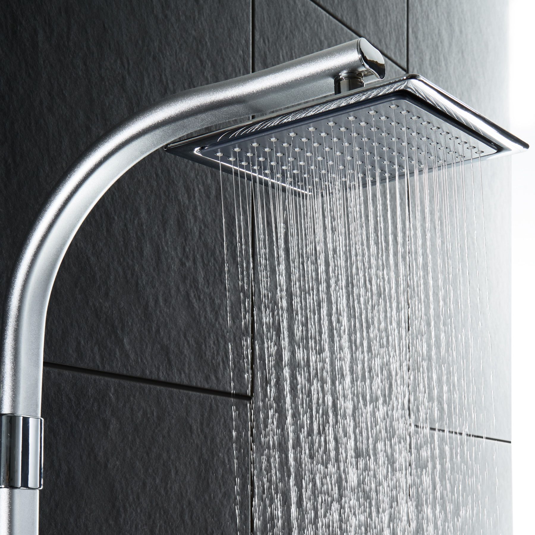 Duschsystem Regendusche Duschset mit Handbrause Seifenablage ...