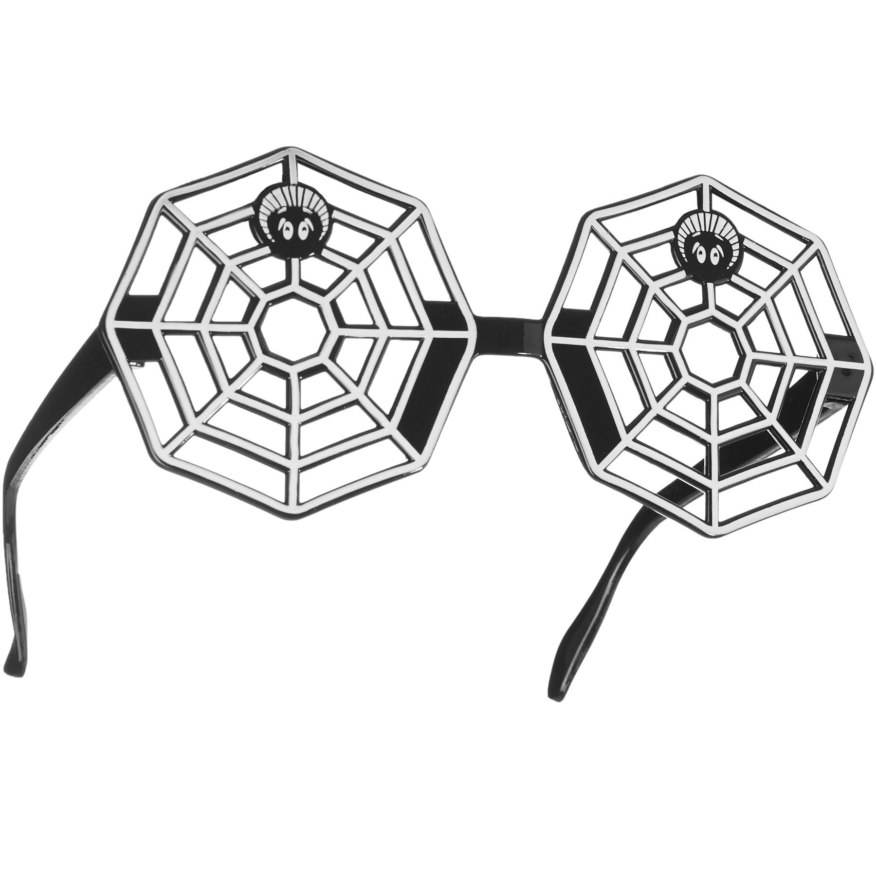 Costume Accessori Adulti Occhiali Scherzosi da Halloween Ragnatela Horror Car...