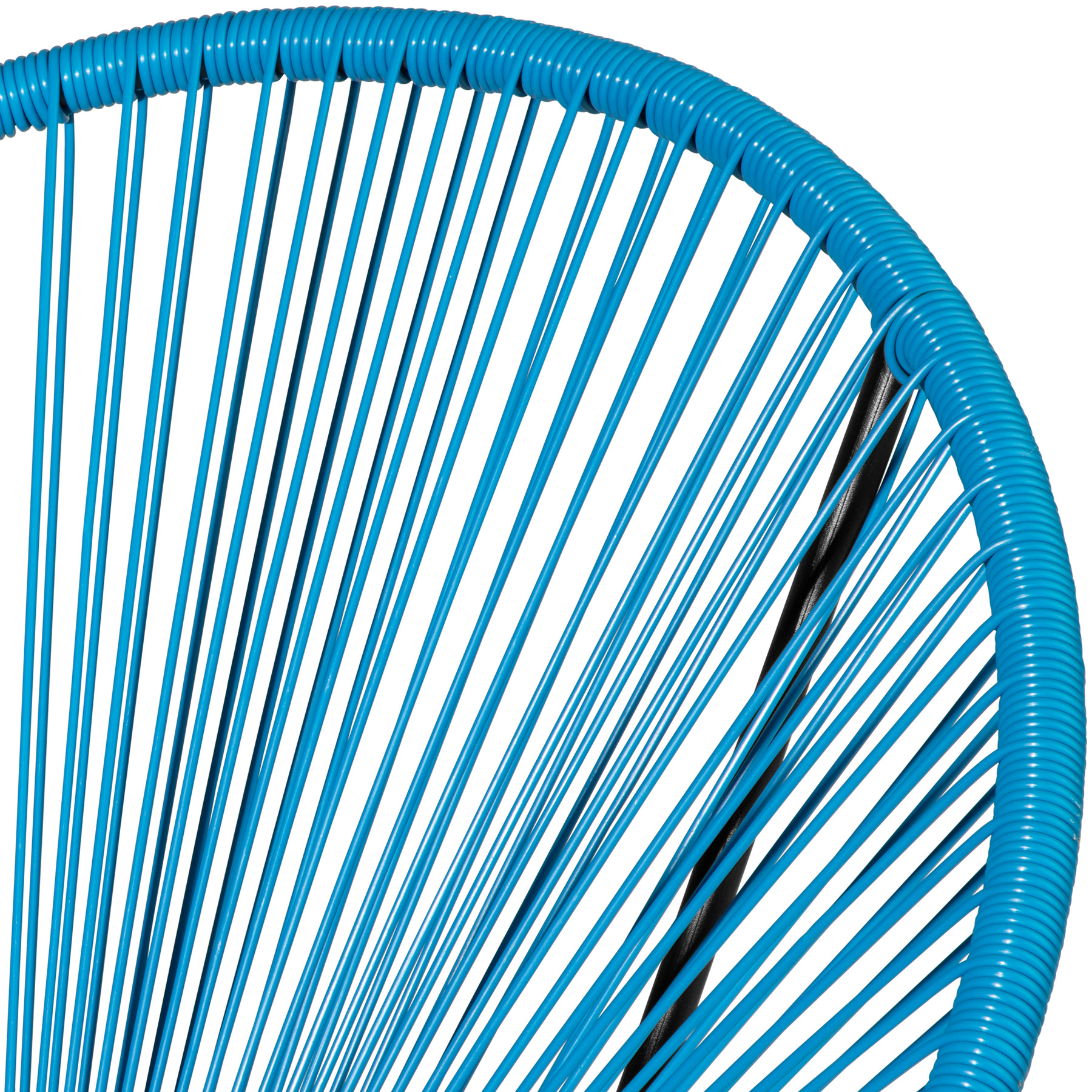 2er Set Acapulco Stuhl mit Tisch Gartenstuhl Gartensessel Retro Lounge ...